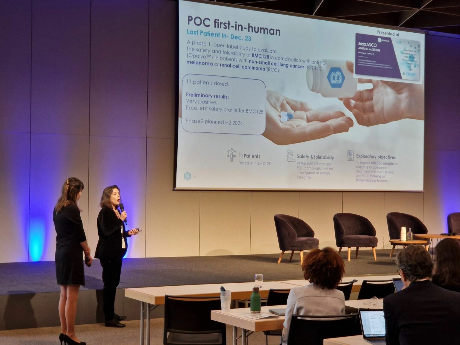 A Powerful Partnership: Biose and Biomica took to the stage at the 2024 ...